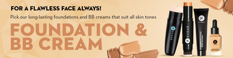 SUGAR Foundation for Indian Skin | SUGAR Cosmetics