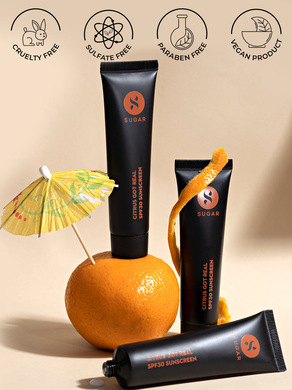 SPF 30 Sunscreen Citrus Got Real | SUGAR Cosmetics