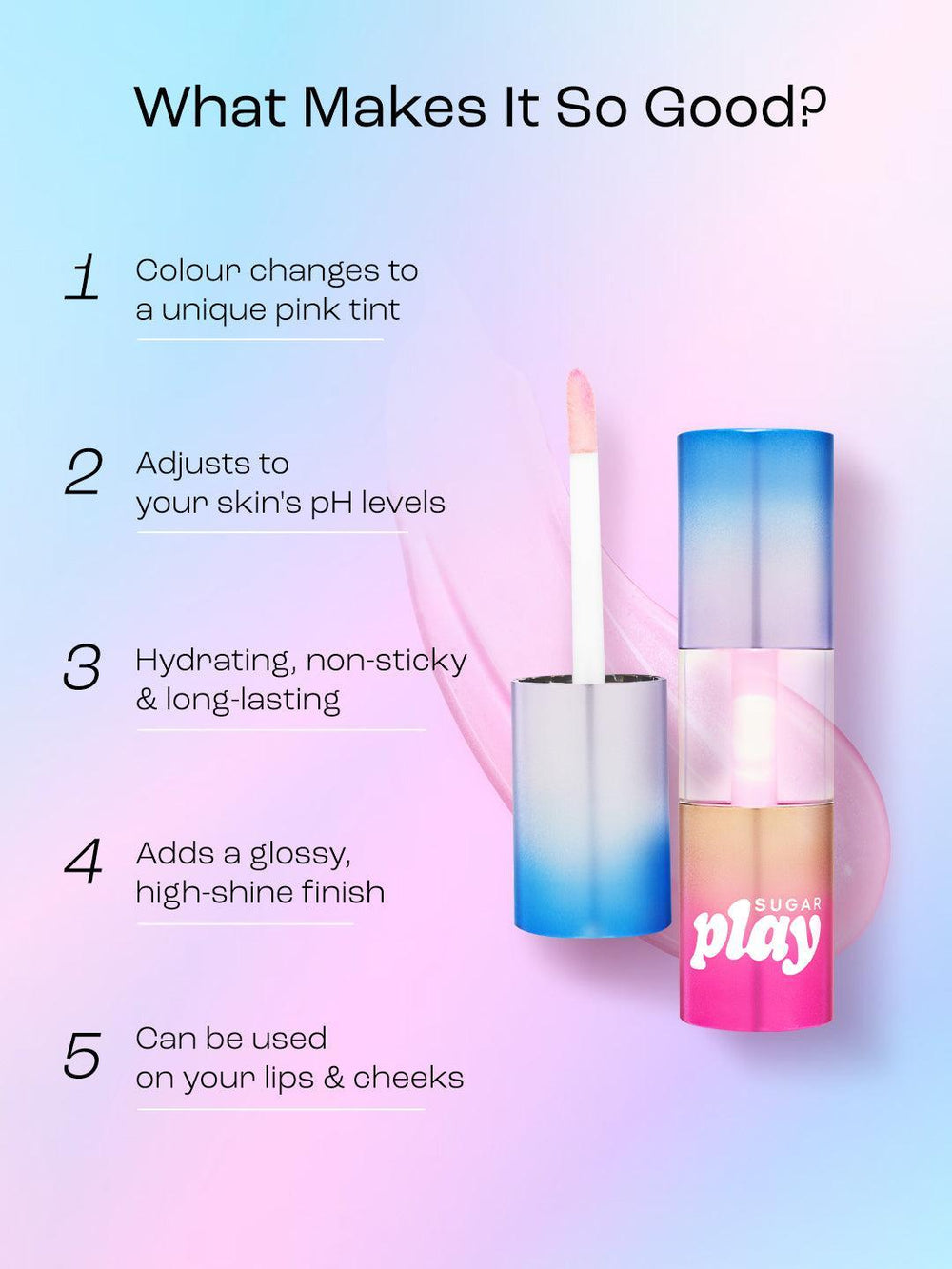 Colour Changing Lip OilFor Indian Skin | SUGAR Cosmetics
