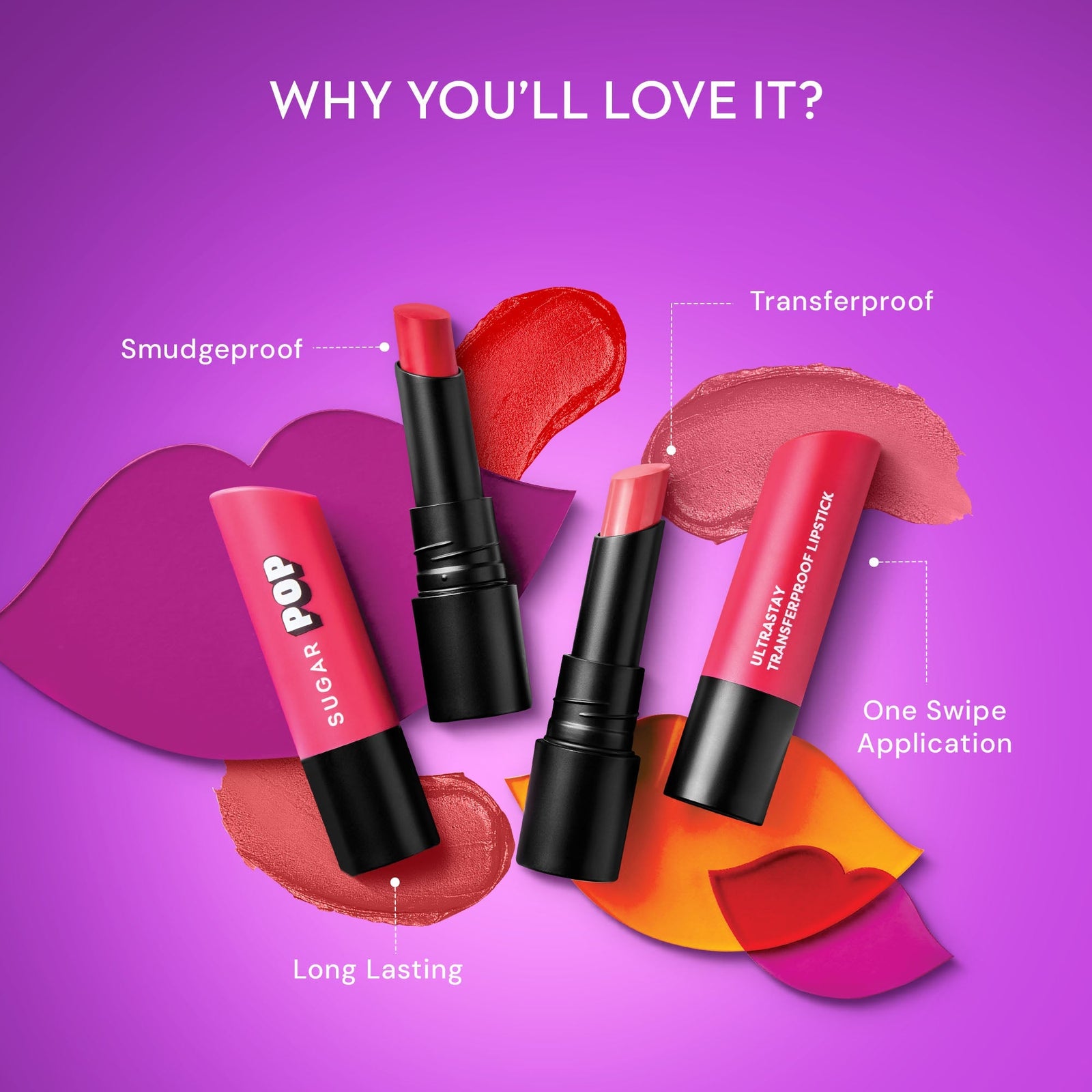 Lipstick Set: Buy Lipstick Combo Set Online | SUGAR Cosmetics