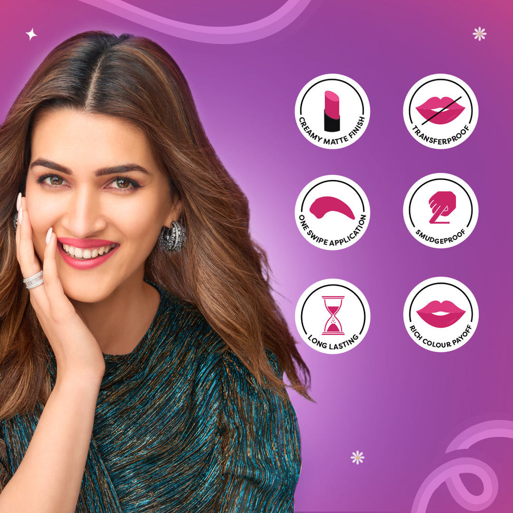 Set of 5 Ultrastay Transferproof Lipstick + Fancy Lipstick...