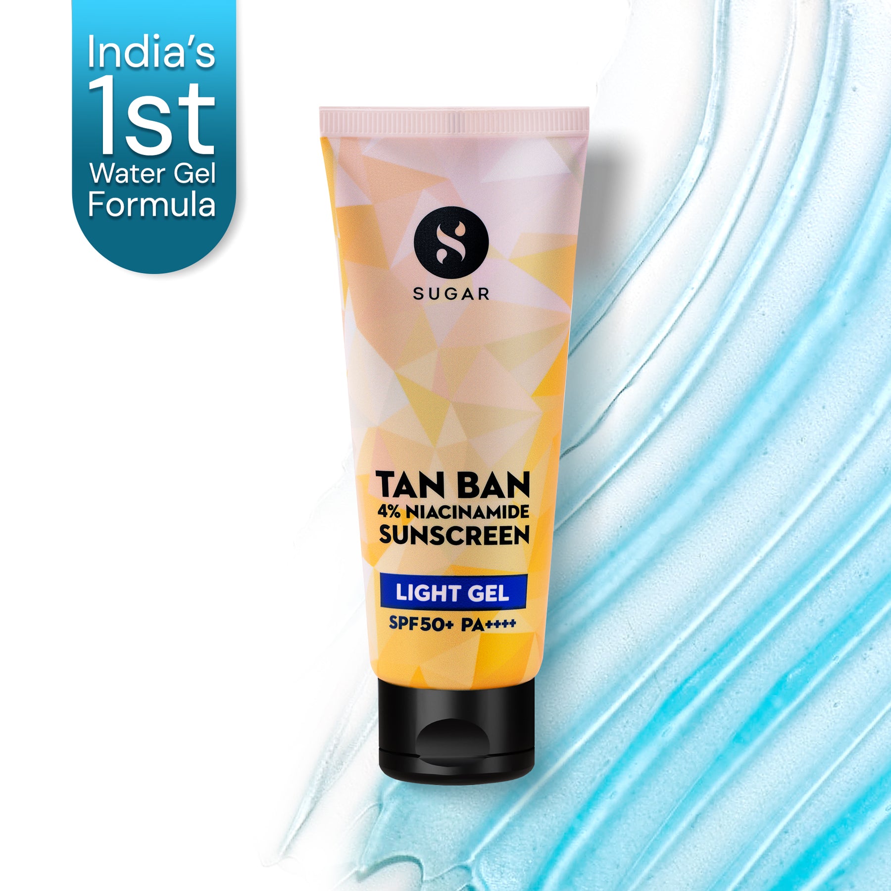 Tan Ban 4% Niacinamide Sunscreen Light Gel | SUGAR...